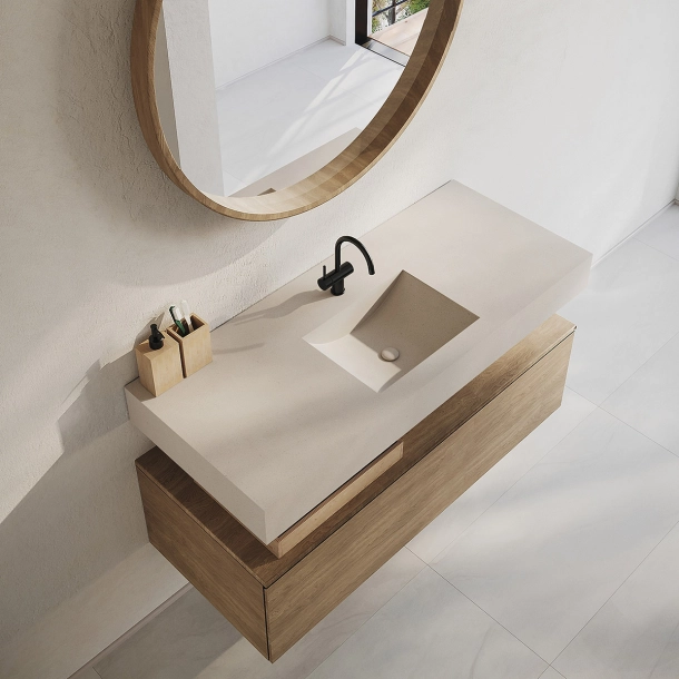 Vask Corian® Canyon Neutral Concrete